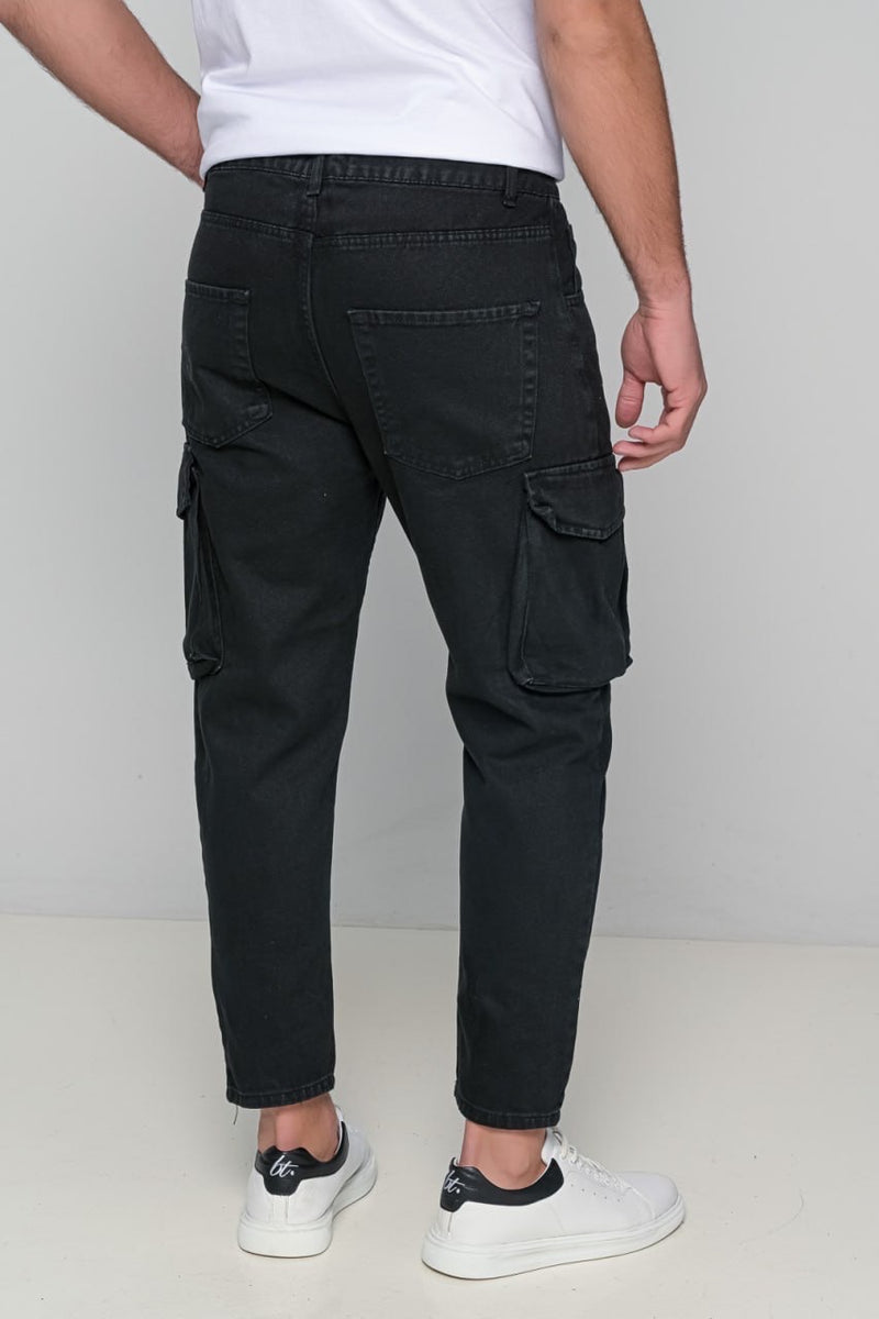 Cargo Pants In Black – EL PATRON CLOTHING STORE