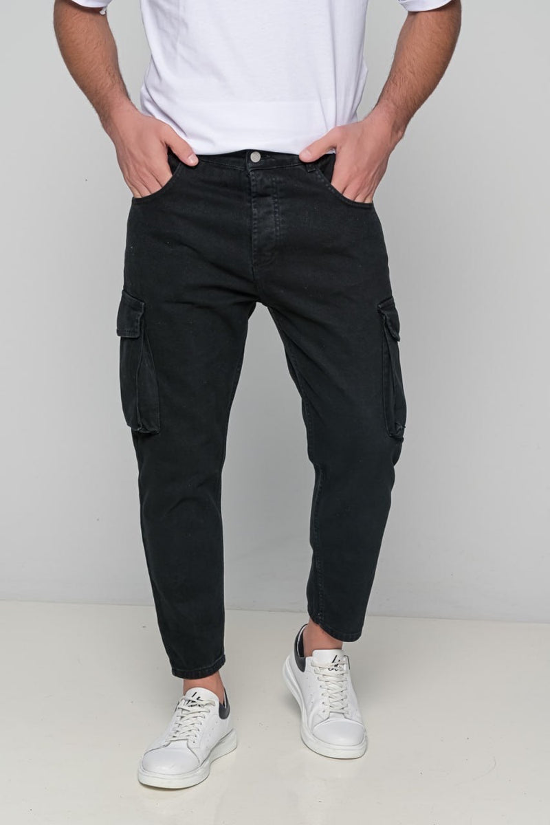 Cargo Pants In Black – EL PATRON CLOTHING STORE