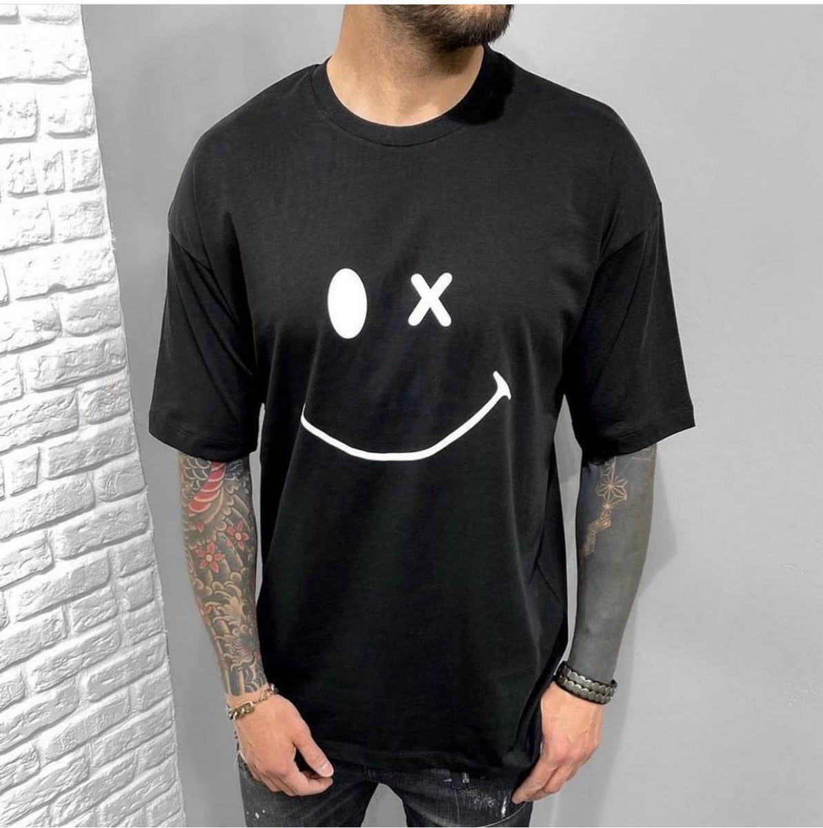 T-shirt Oversize Smile – EL PATRON CLOTHING STORE
